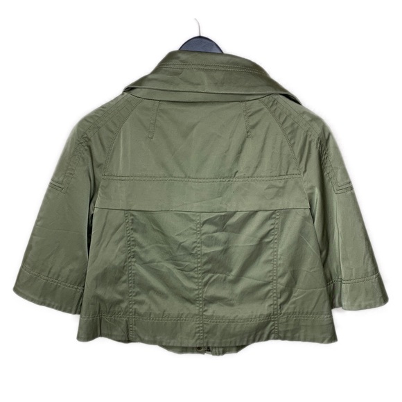 Anthropologie | Jackets & Coats | Millard Fillmore Olive Green Crop ...